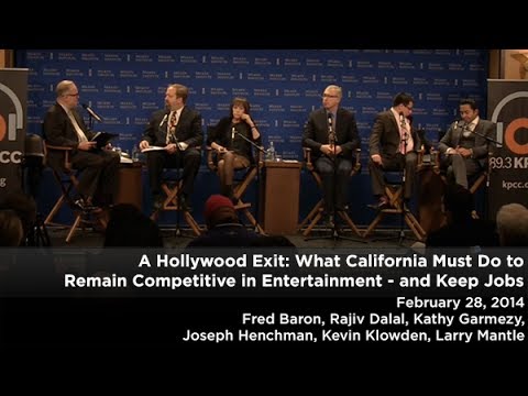 A Hollywood Exit: What California Must Do to Remain Competitive in Entertainment - and Keep Jobs