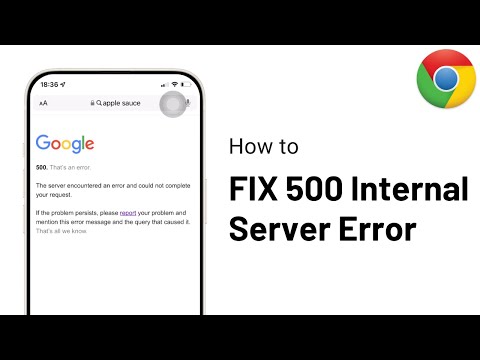 How to FIX 500 Internal Server Error Google Chrome on Android (Fix http error 500)