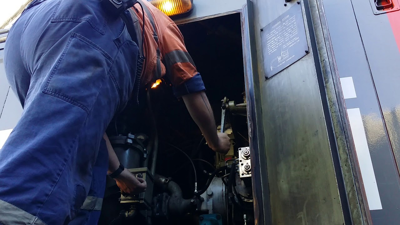 Starting a EMD 12-645e3c