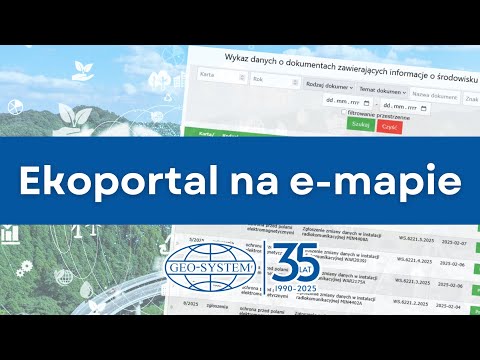 Poznaj Ekoportal na e-mapie