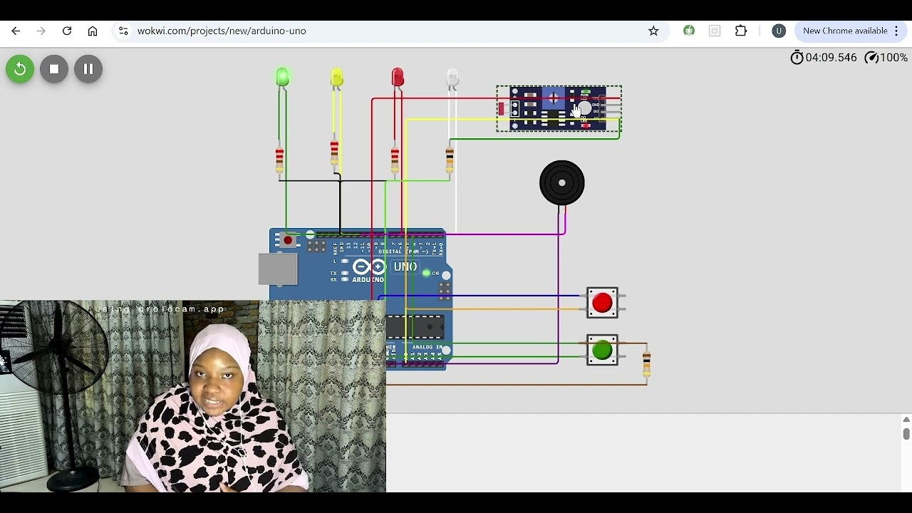 DCIT309 | Smart Traffic & Streetlight Management System — Arduino Uno (Wokwi)