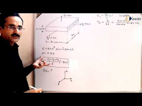 Elastic Constants In GATE Strength Of Materials - Numerical 1 Video ...