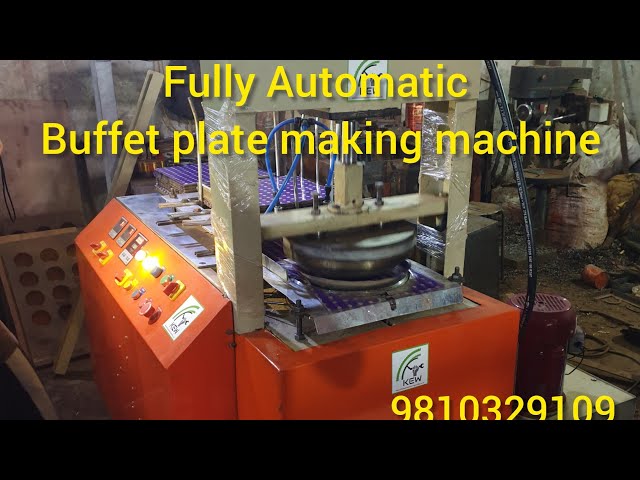 Automatic Buffet Plate Making Machine - High Speed Buffet Plate Making ...