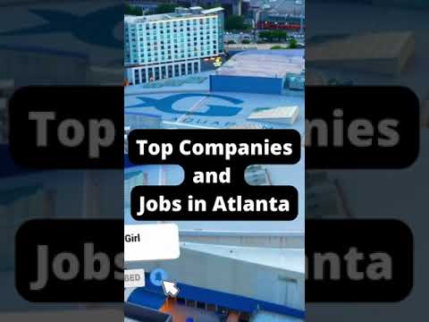 Atlanta Georgia Jobs - How To Find A Job In Atlanta 🍑. #shorts
