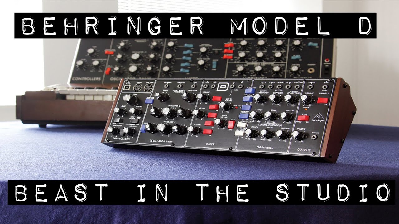 Behringer Model D is a BEAST !!!