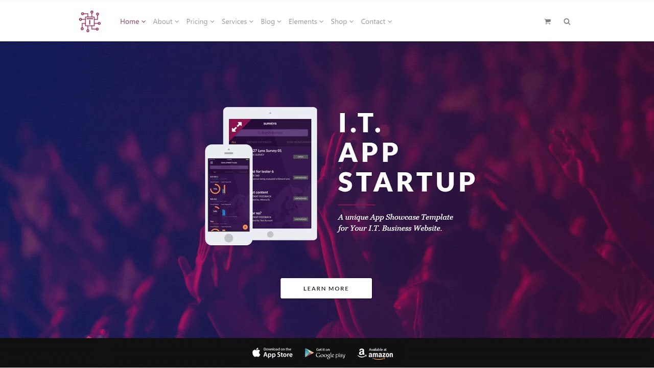 IT WordPress Theme - Tech Responsive Website Builder