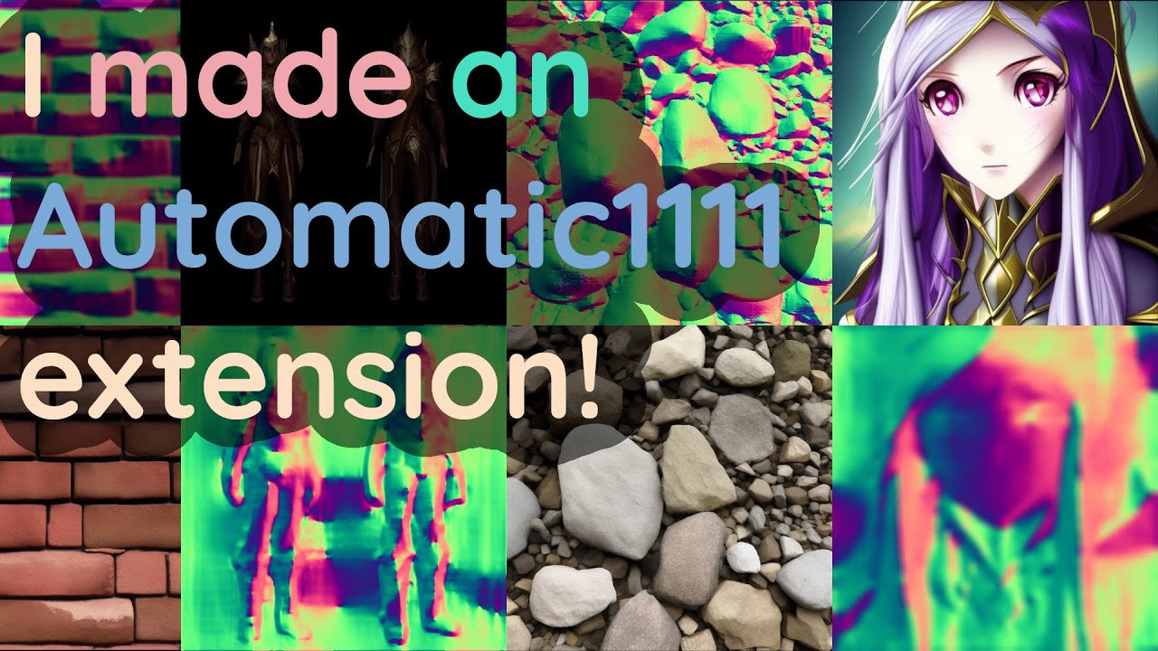 Normal Maps for Stable Diffusion