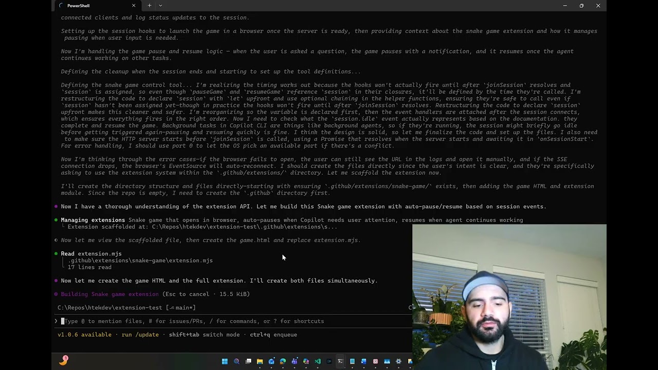 GitHub Copilot CLI Extensions: Build Custom Tools That Run IN the AI Loop