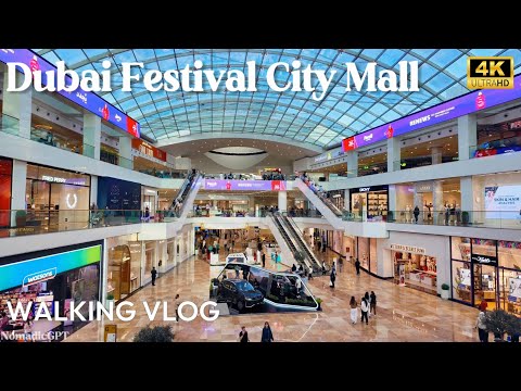 Dubai Festival City Mall in 2025 | Dubai Travel Guide 4K HDR