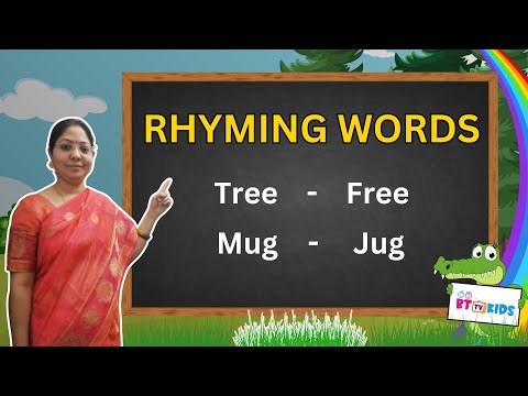 Rhyming Words for Kids | Learn Fun Rhyming Words with Examples | BTTV Kids