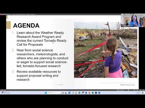 Social Science Extreme Events Research SSEER Virtual Forum – 2024 Tornadoes