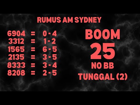 SDY HARI INI | PREDIKSI SDY POOLS HARI INI | PREDIKSI SDY 20 JUNI | SYDNEY POOLS HARI INI |RUMUS SDY