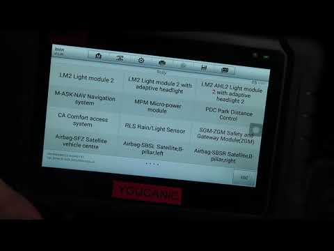 Troubleshooting SGM, ZGM, and Gateway Module Issues on a BMW