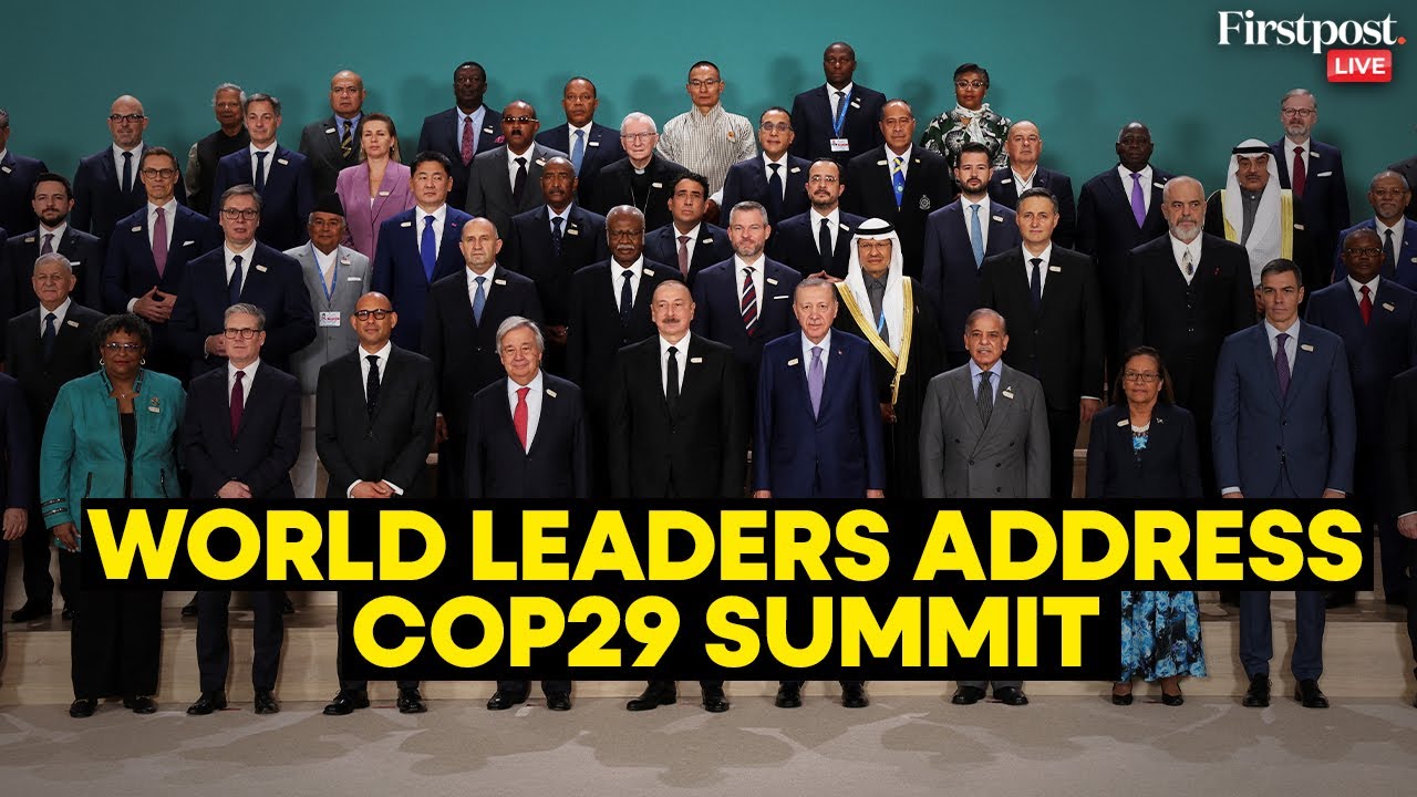 COP29 DAY 2 LIVE: World Leaders Deliver National Statements on Day 2 of COP29 Climate Summit