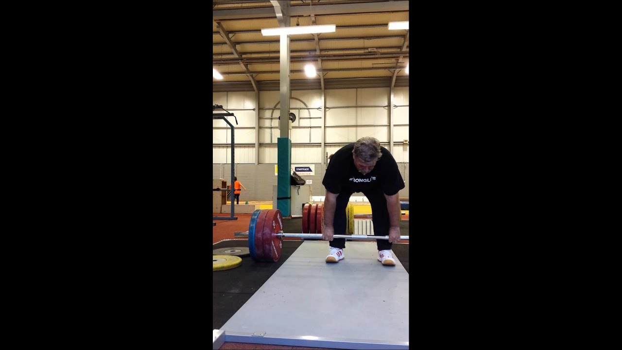 Roy Hunter 160 kg deadlift