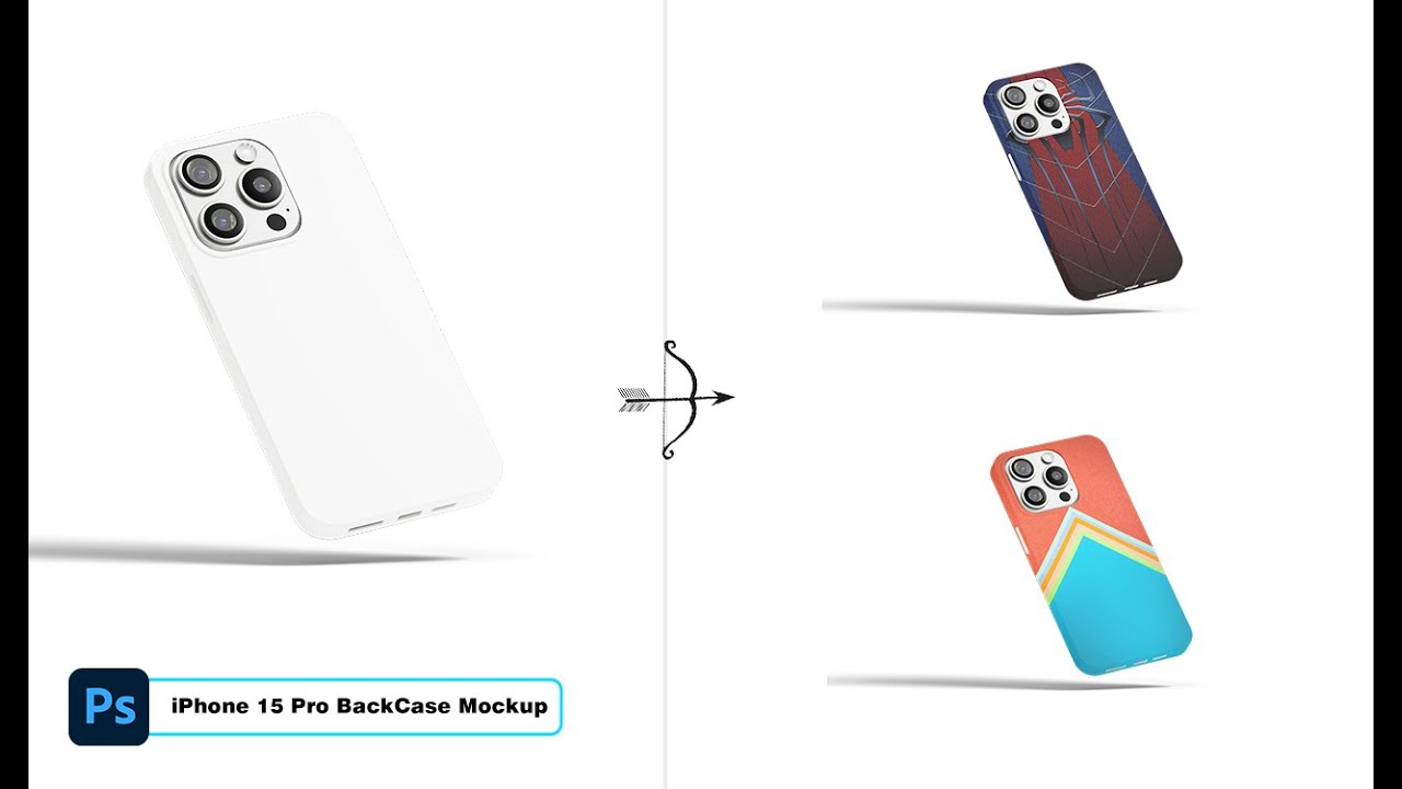 How to Create iPhone 15 pro Back Case Mockup In Photoshop | #mockupdesignart