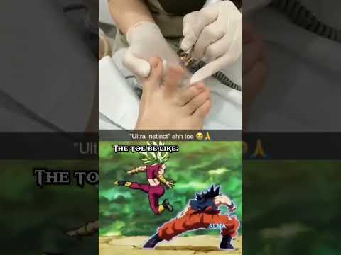 ultra instinct toe #memes