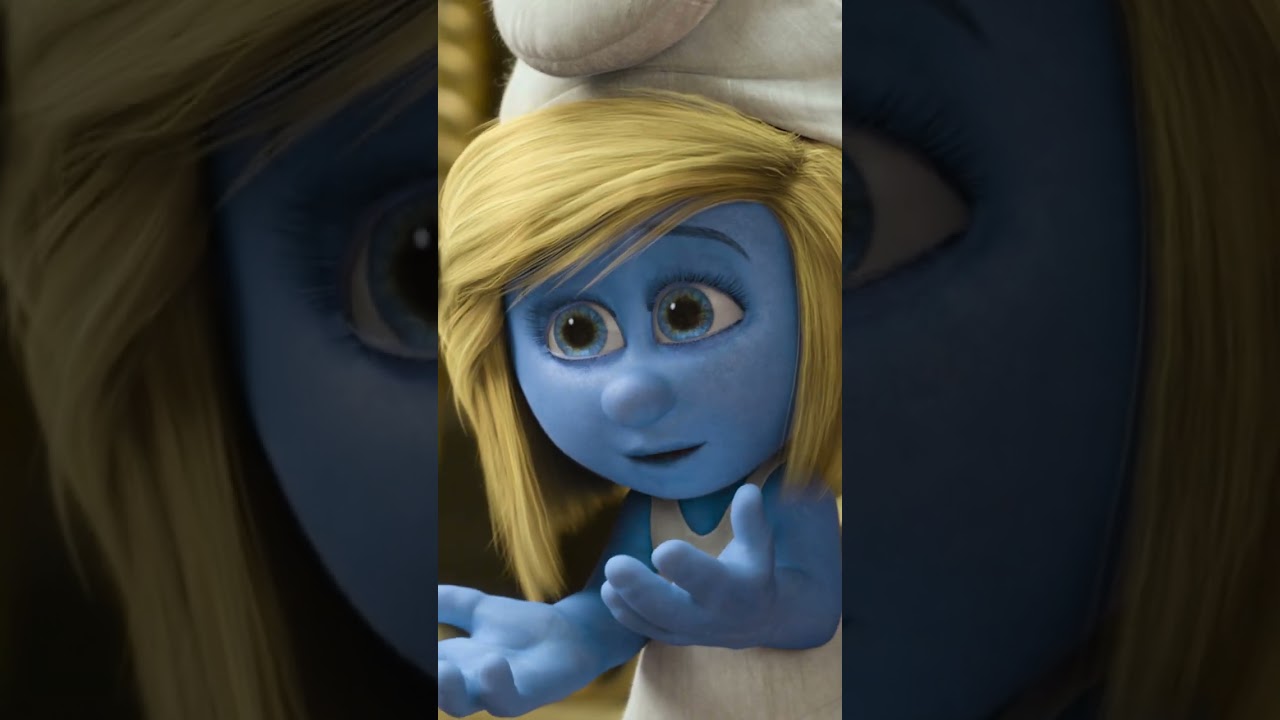 Smurf’s First Hug #TheSmurfs2 #ChristinaRicci #KatyPerry