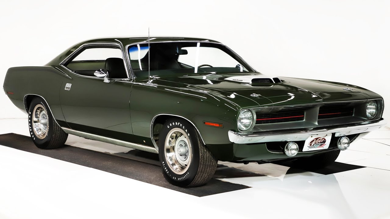 50-Year-Owned 1970 Hemi 'Cuda With 4.4k Miles Sold for $135K; Someone ...