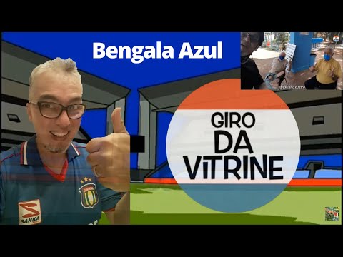 Bengala Azul | Vitrine do Giba