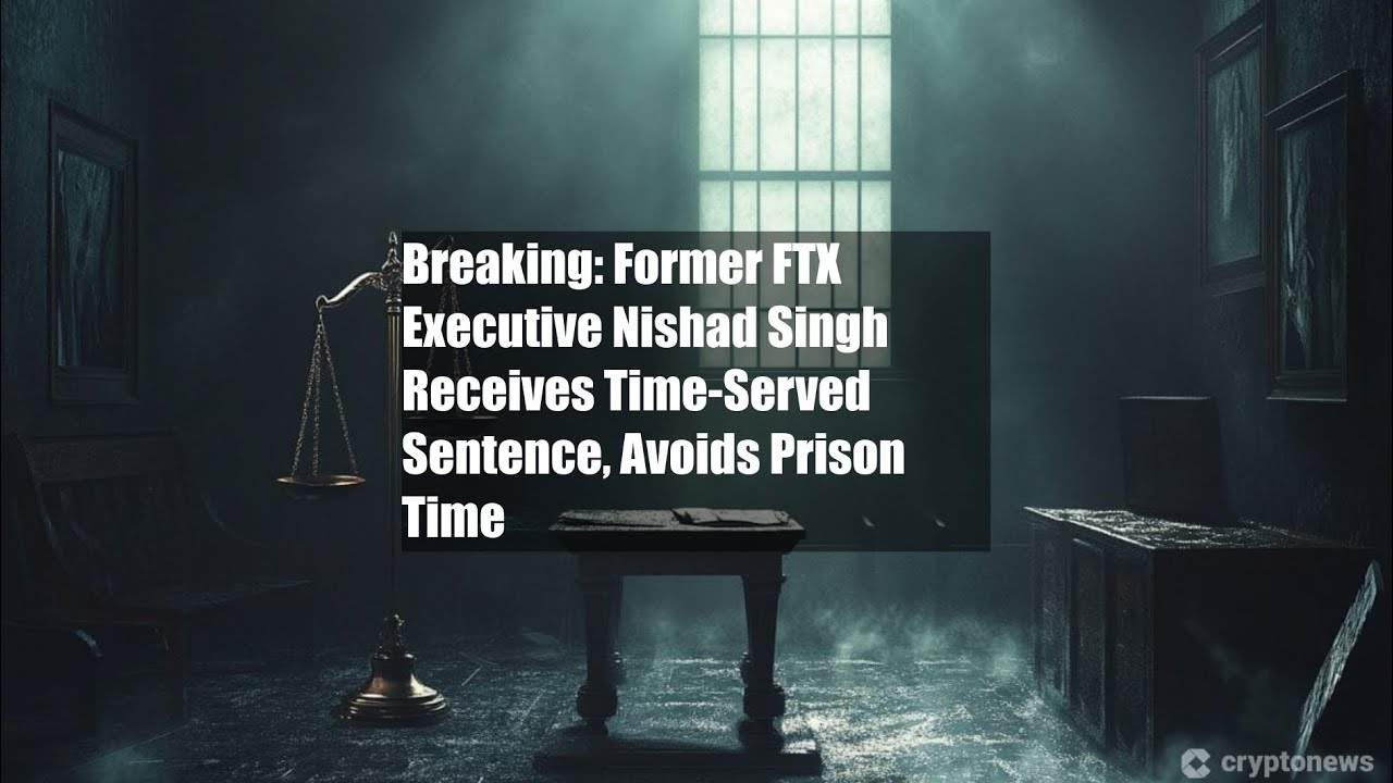 Breaking: Former FTX Executive Nishad Singh Receives Time-Served