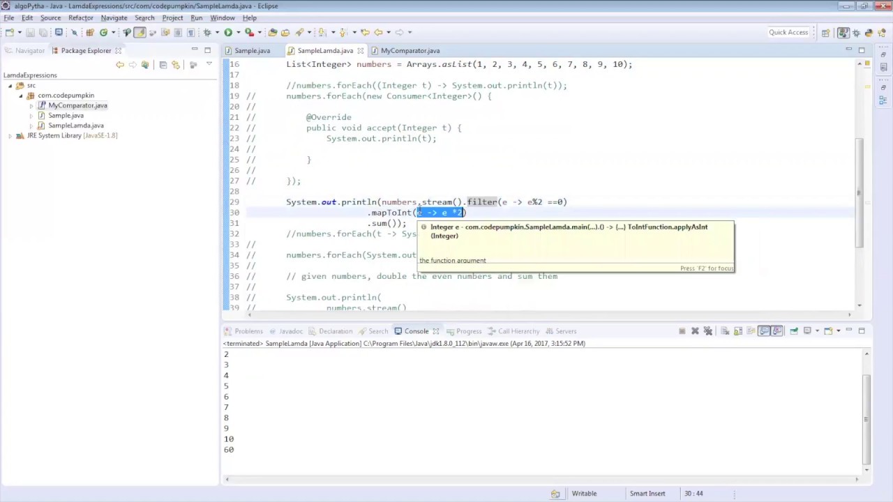Lambda Expression | Java8
