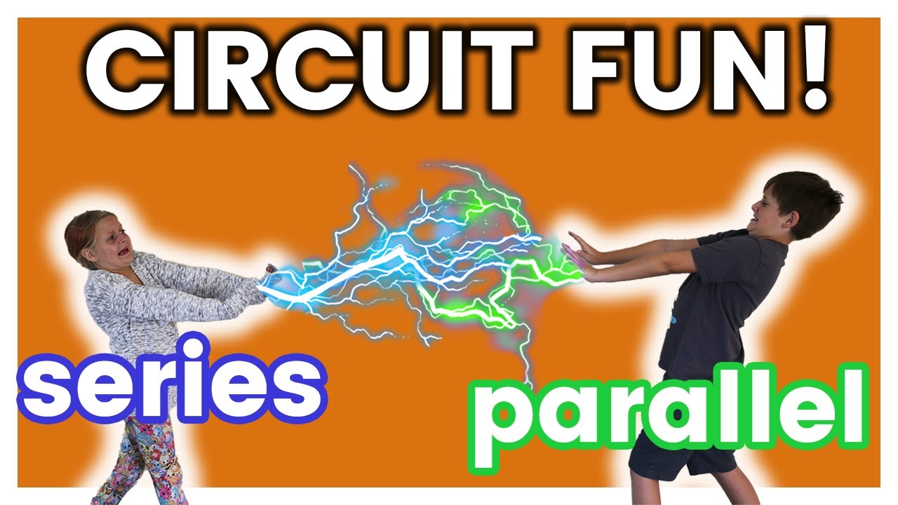 Types of Circuits Experiment - Series, Parallel, Combination STEM for kids!