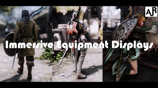 SKYRIM MOD I Immersive Equipment Displays at Skyrim Special Edition ...
