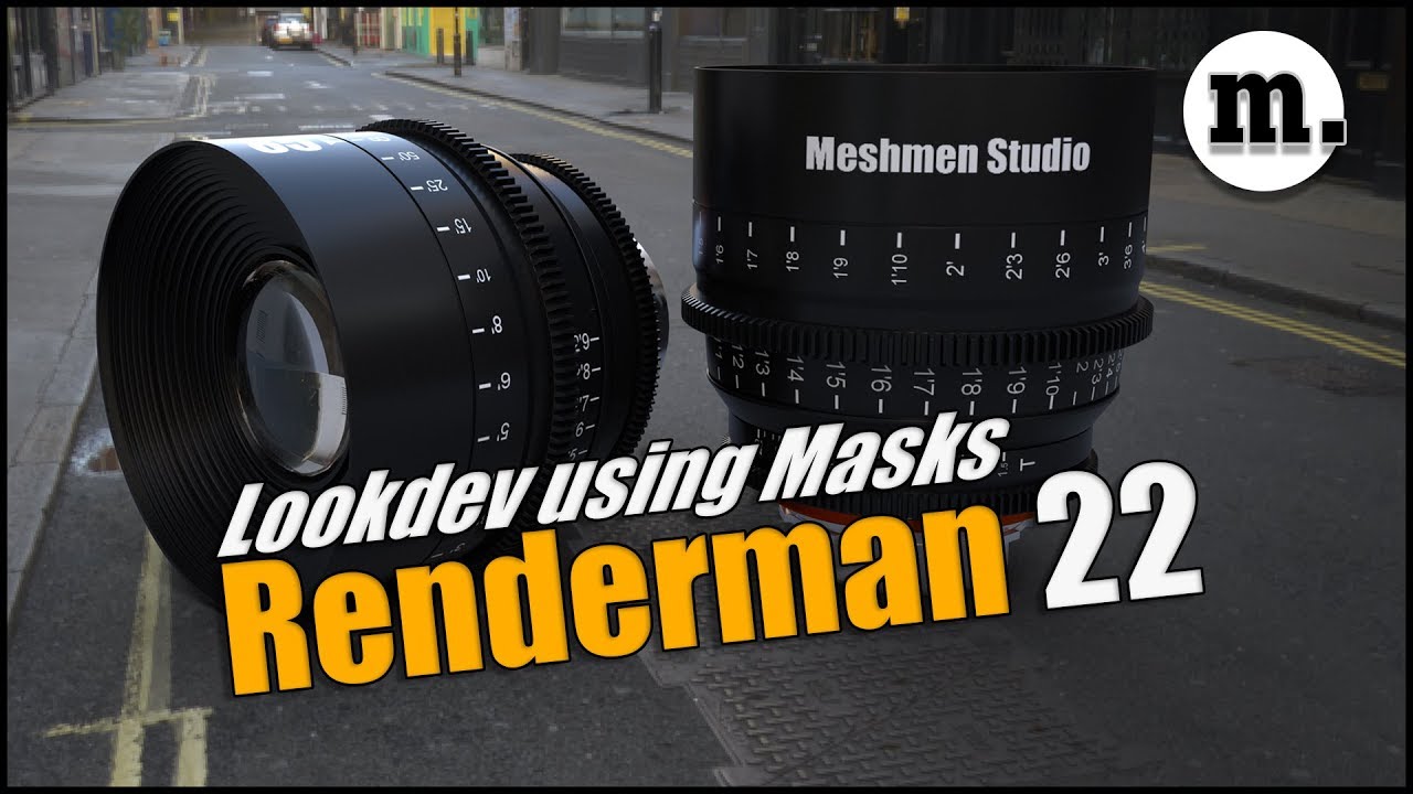 Renderman 22 | Lookdev using masks | ISO workflows