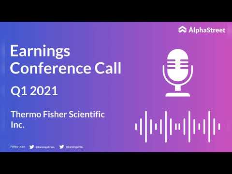 TMO Stock | Thermo Fisher Scientific Inc Q1 2021 Earnings Call