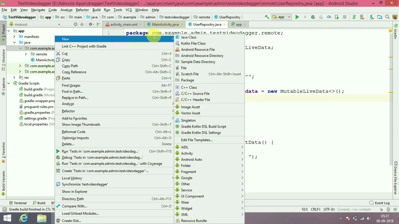 ViewModelFactory Basics Android