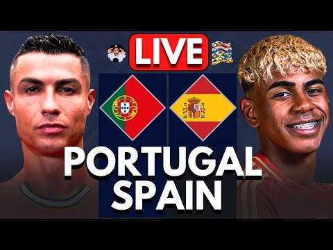 🔴PORTUGAL vs SPAIN LIVE | UEFA Nations League FINAL | Full Match LIVE Today
