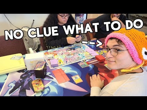 Playing in my first Pokémon TCG Tournament (It's not like TCG Pocket)