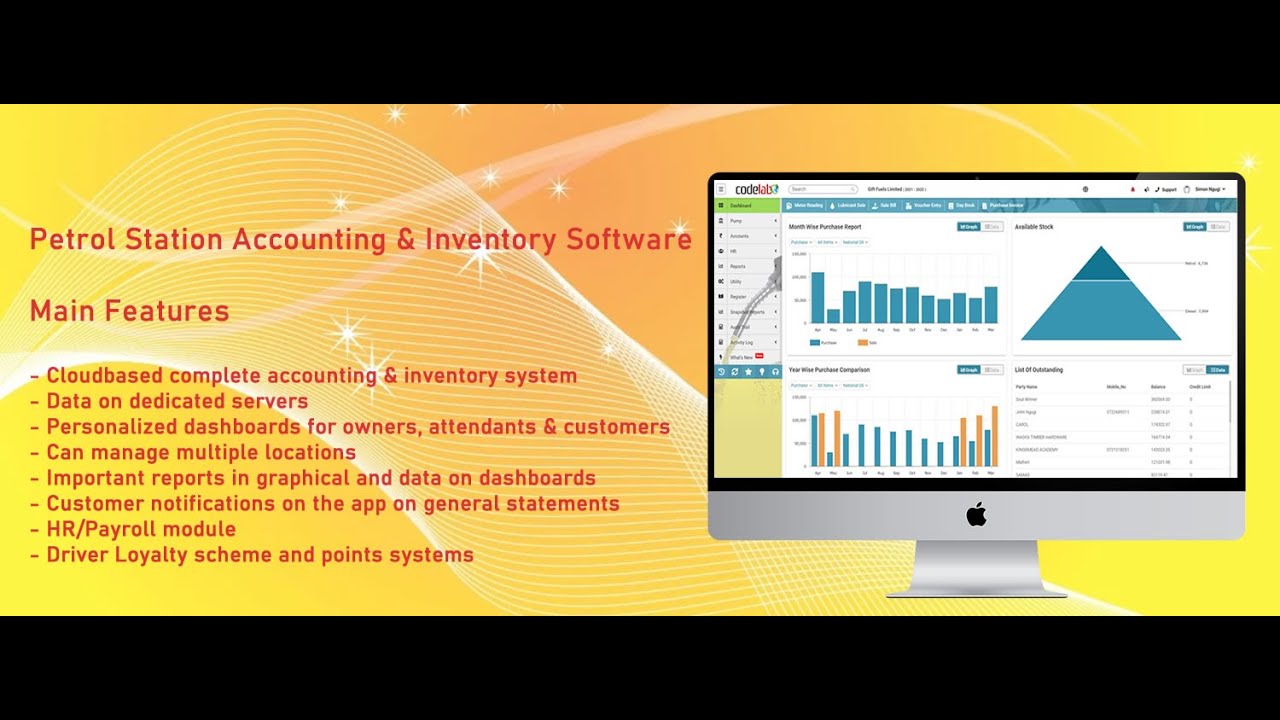Petrol Station Management System - Complet accounting and inventory management system - ARABIC DEMO
