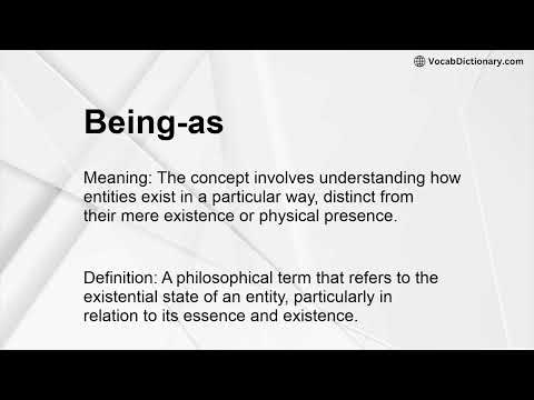 Being-as Meaning