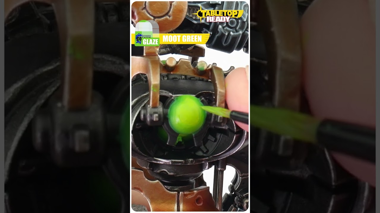 necron green glowy orbs #shorts #warhammer #necrons