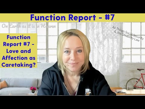 TIP! Function Report - #7 - Love and Affection as Caretaking?