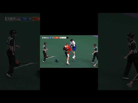 NHL fighters take notes from the National Lacrosse League #nhl #nll #fight #fighting #battleroyale