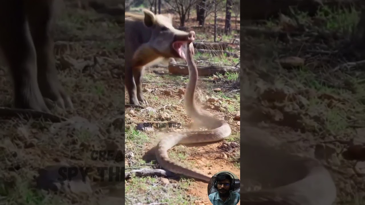 Rattlesnake Charges and the Wild Hog Responds — The Most Unexpected Predator Prey Conflict in Nature