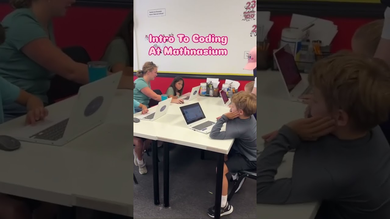 Game Developer Introduces Coding To Math Campers In Austin #codingforkids #mathnasium #stemeducation