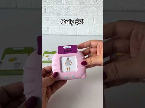 Interactive Flash Cards for Early Readers! #flascards #reading #preschool
