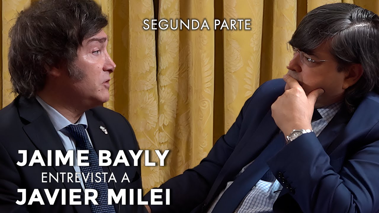 Milei con Jaime Bayly: Fátima Flores y el matrimonio igualitario