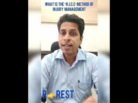 What to do after an injury? The RICE protocol of Injury management