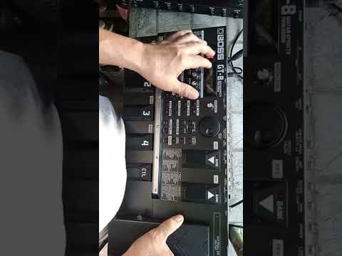 HOW TO RESET BOSS GT 8 ELECTRIC GUITAR PROCESSOR