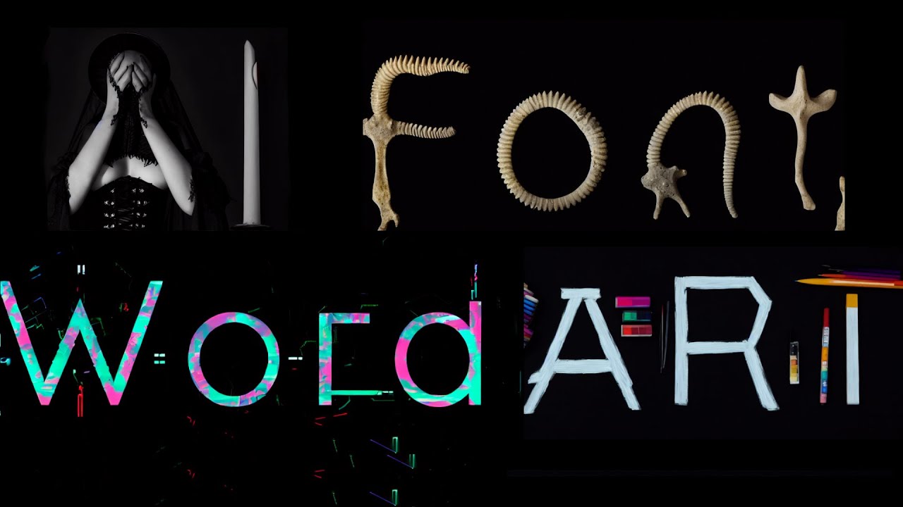 AI Word Art and Fonts with Stable Diffusion