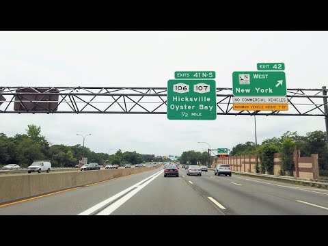 Long Island Expwy (I-495) west Exits 52-32 Commack to Little Neck, NY