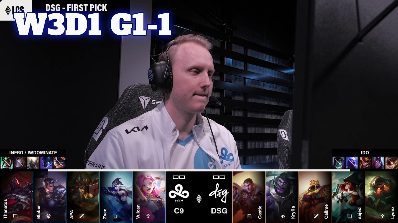C9 vs DSG - Game 1 | Week 3 Day 1 S16 LCS Spring 2026 | Cloud 9 vs Disguised G1 W3D1 Full Game