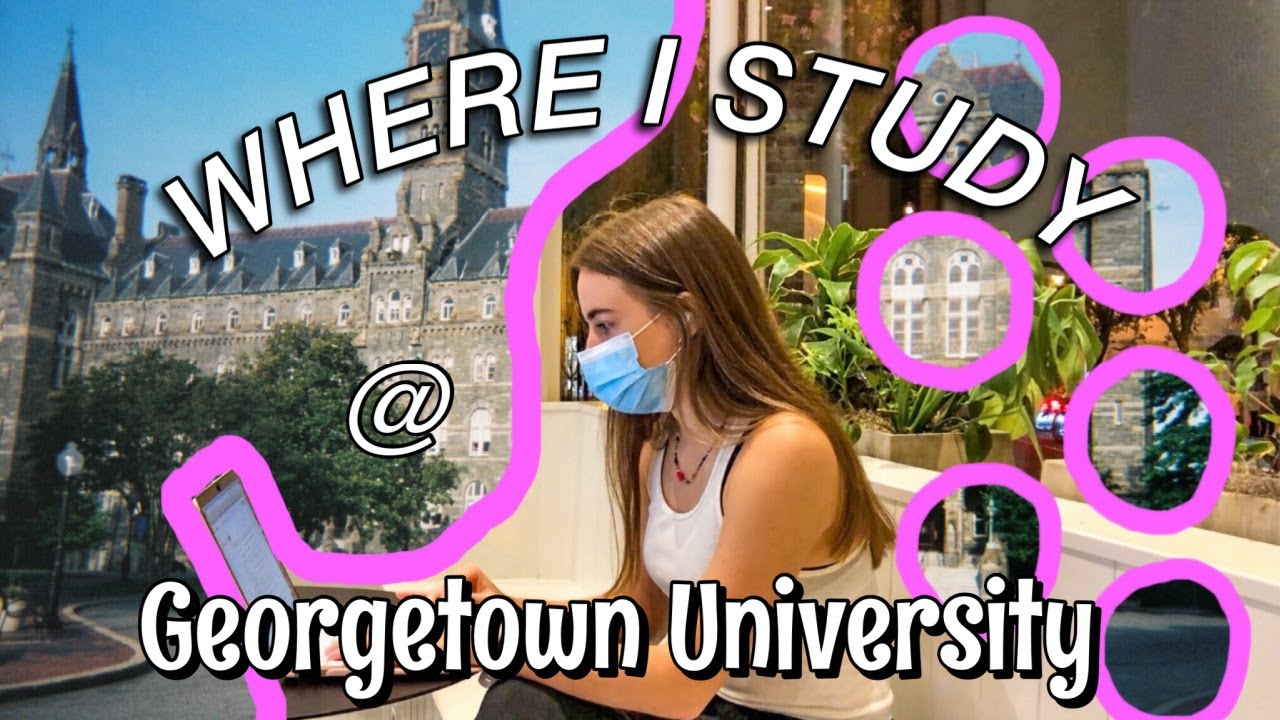 where I study at Georgetown University | 5 study spots for Georgetown Students!