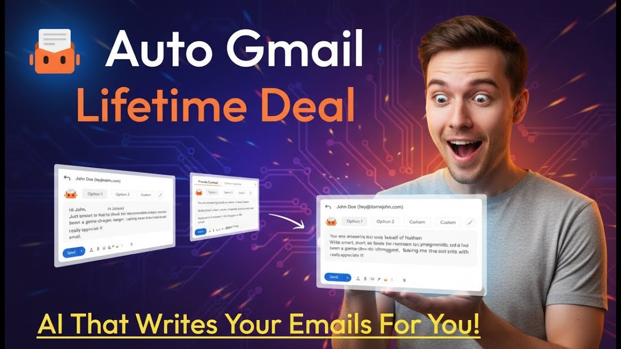 Auto Gmail Lifetime Deal – AI That Writes Your Emails for You!