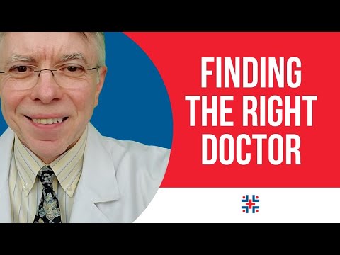 Finding The Right Doctor